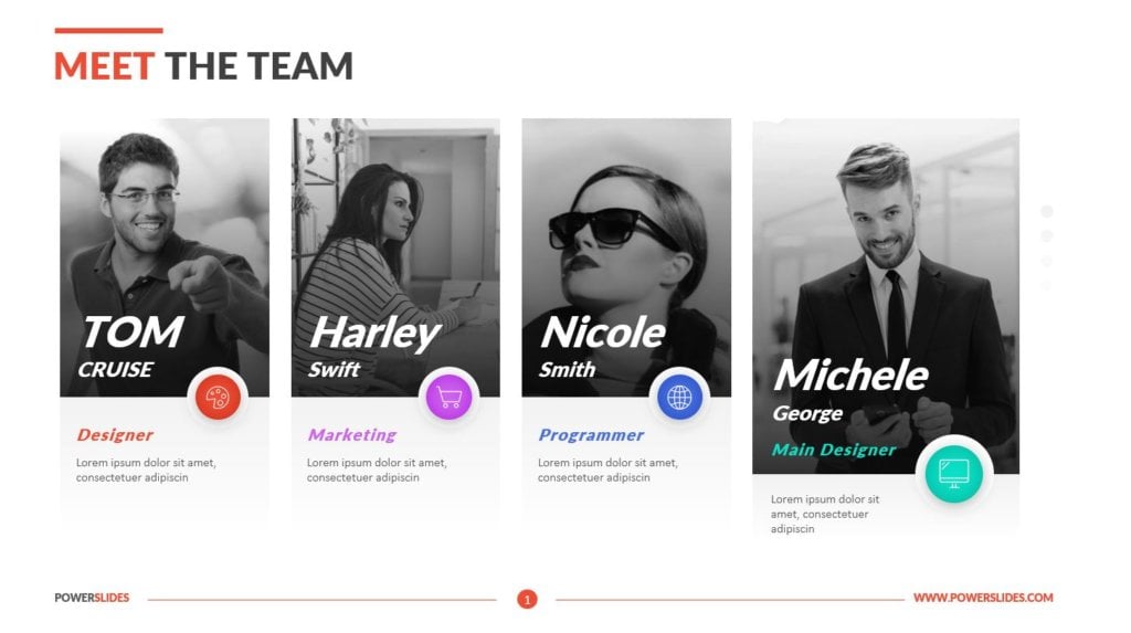 Management Team Profile | Download & Edit | PowerSlides™ Management Team Profile | Download & Edit | PowerSlides™