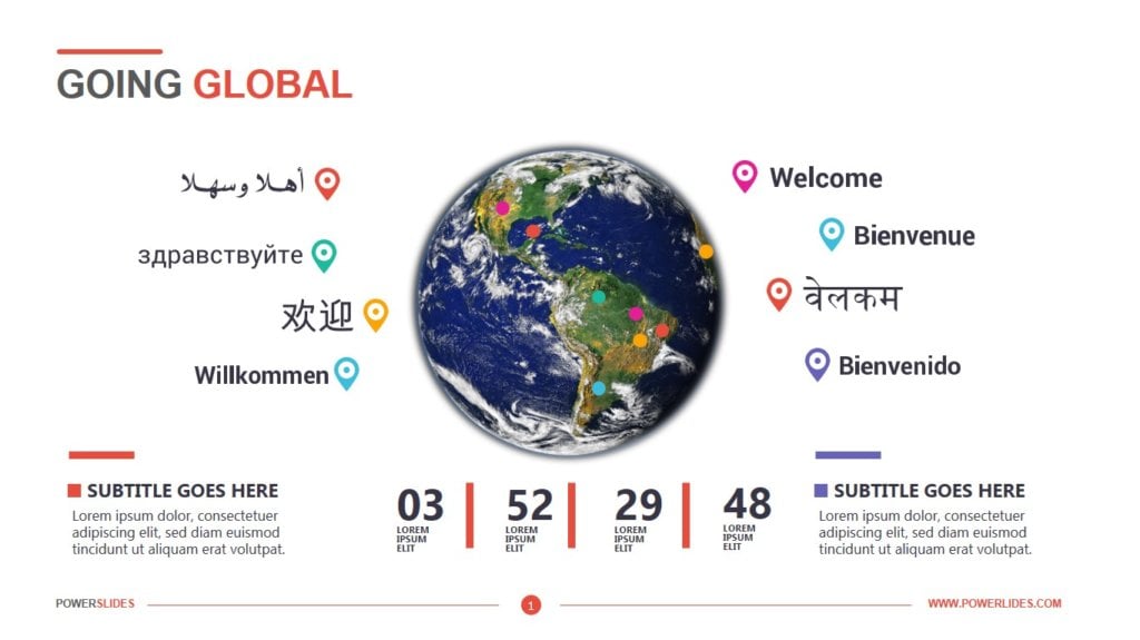 Global Map Templates - Powerslides